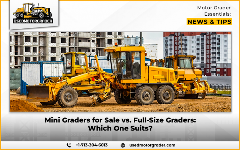 Mini Graders for Sale vs. Full-Size Graders: Which One Suits? - Heavy ...