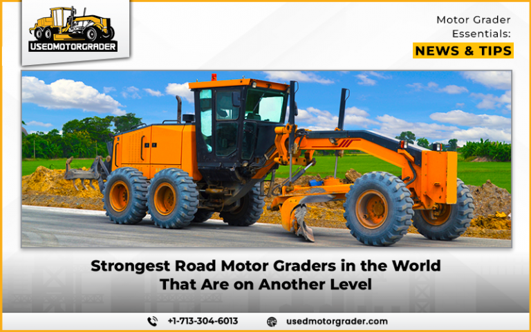 Strongest Road Motor Graders in the World That Are on Another Level ...