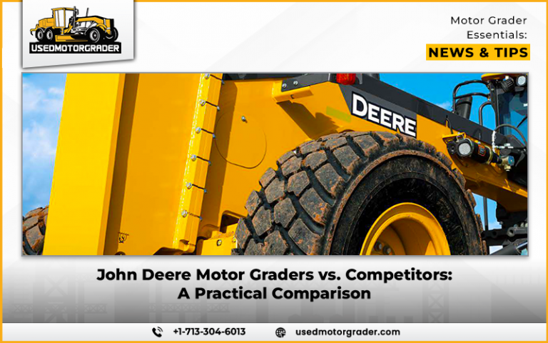 John Deere Motor Graders vs. Competitors: A Practical Comparison - Heavy Machinery Market ...