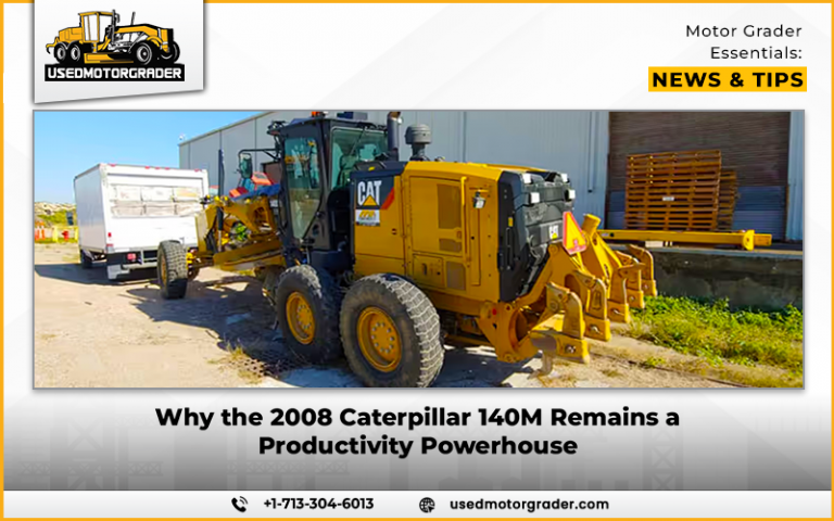 Why the 2008 Caterpillar 140M Remains a Productivity Powerhouse - Heavy ...
